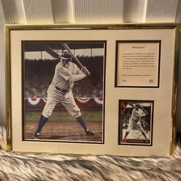 Art | Cooperstown Babe Ruth The King Of Swat Collage | Poshmark